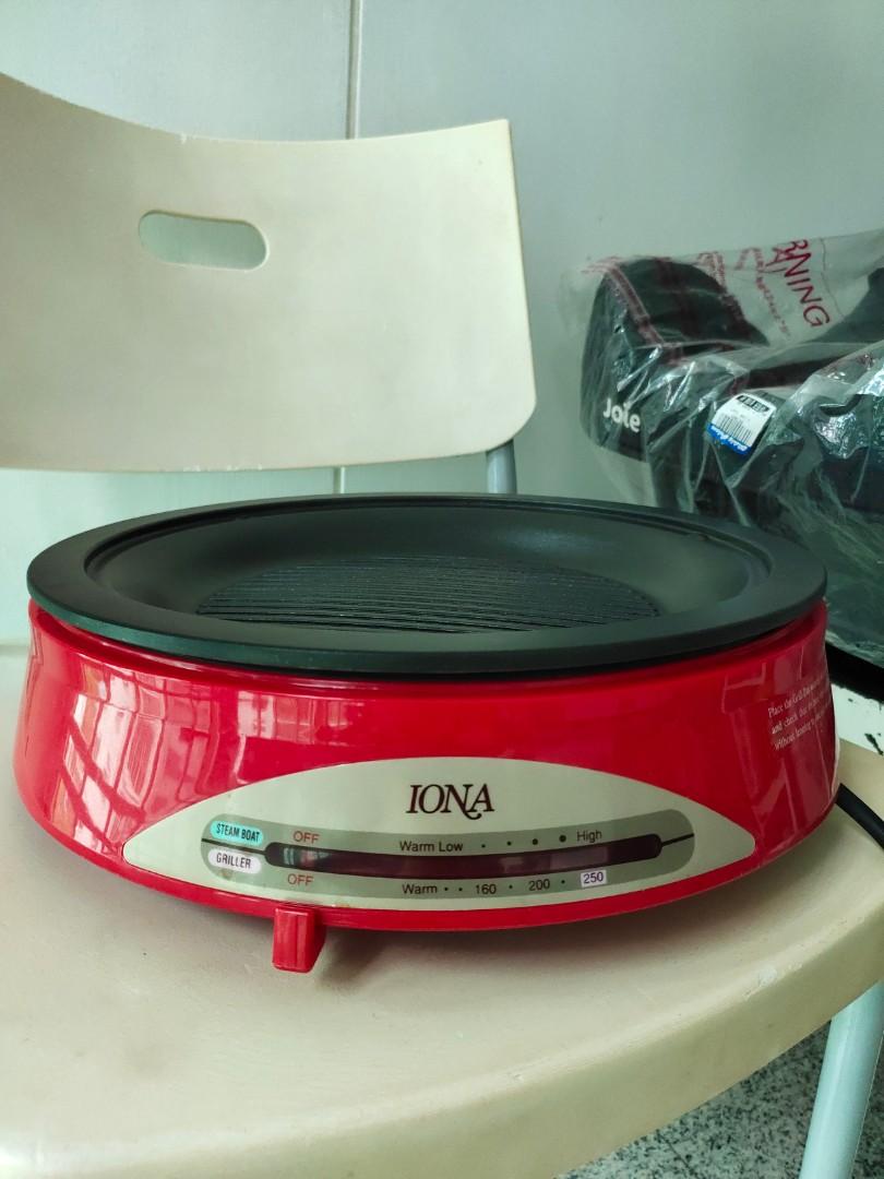 IONA ELECTRIC STEAM BOAT/ GRILLER, TV & Home Appliances, Kitchen ...