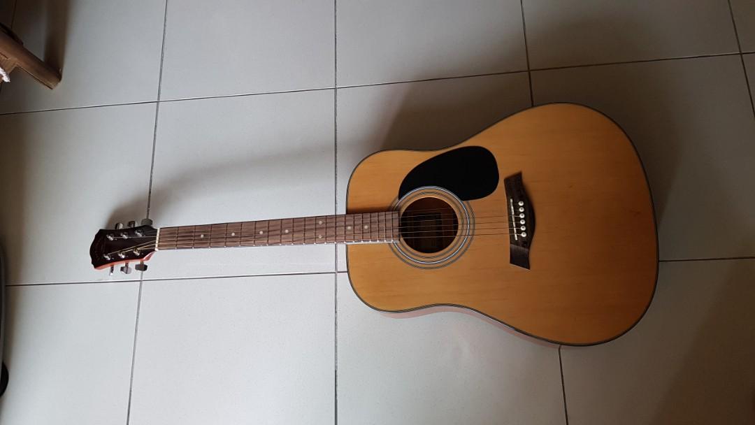 J&D Guitar - DG-2-NL, Hobbies & Toys, Music & Media, Musical ...