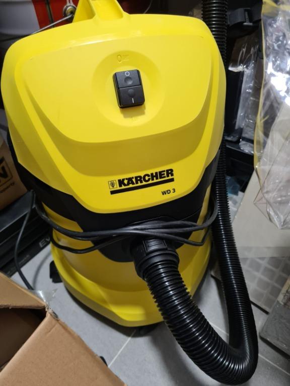 KARCHER WD3 WET/DRY VACUUM CLEANER (1000W), TV & Home Appliances, Vacuum Cleaner & Housekeeping ...