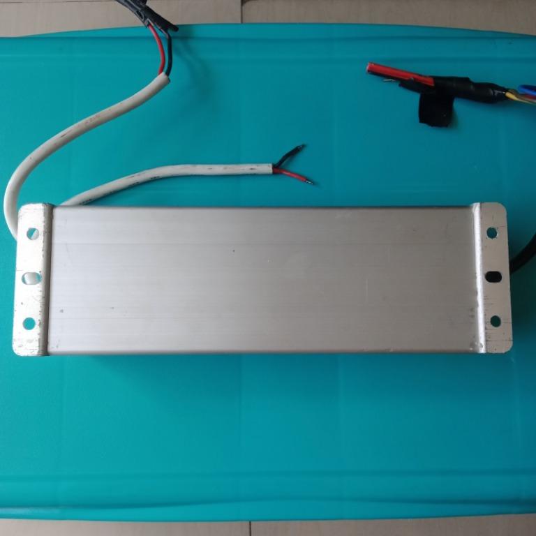 LED Panel or Sign board Power Supply 100W 12VDC Outdoor Waterproof IP67 ...