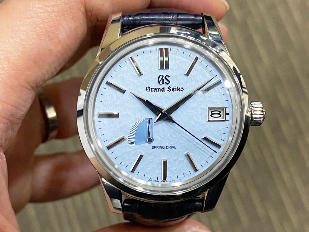 Like New Complete Local End Dec 2020 Grand Seiko GS Skyflake Blue ...