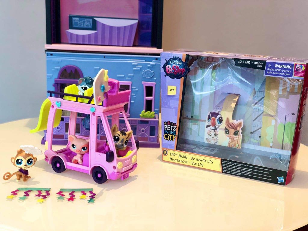 LPS Double Decker Bus, Hobbies & Toys, Toys & Games on Carousell