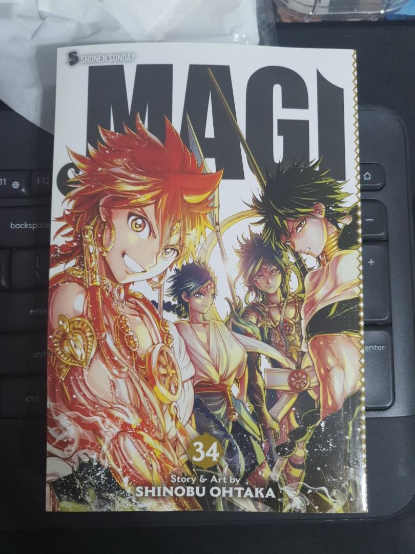 Magi Labyrinth of Magic Vol 34, Hobbies & Toys, Memorabilia ...