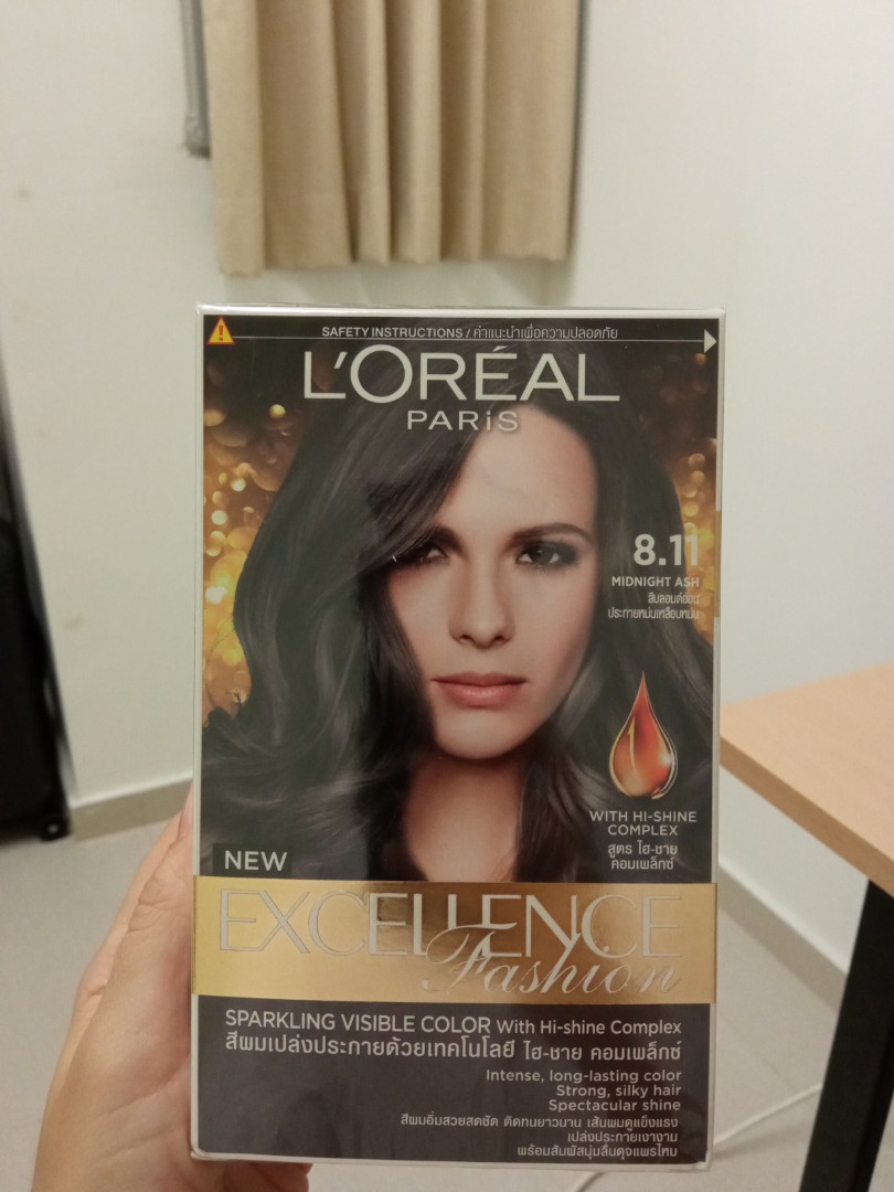 Midnight ash hair colour, Beauty & Personal Care, Hair on Carousell