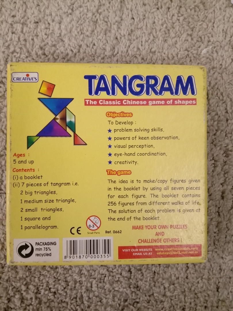 Tangram & Mix & Match/Memory Game, Hobbies & Toys, Toys & Games on ...