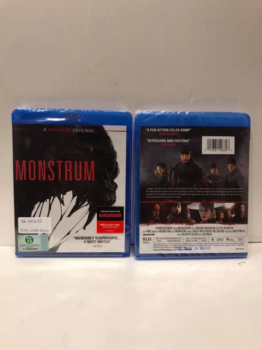 Monstrum Blu Ray, Music & Media, CDs, DVDs & Other Media on Carousell