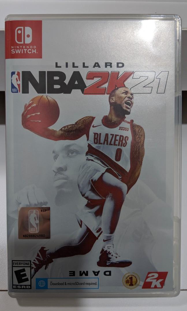 Nba 2k21 switch (code未用), 電子遊戲, 遊戲機配件, 遊戲禮物卡及帳戶 - Carousell