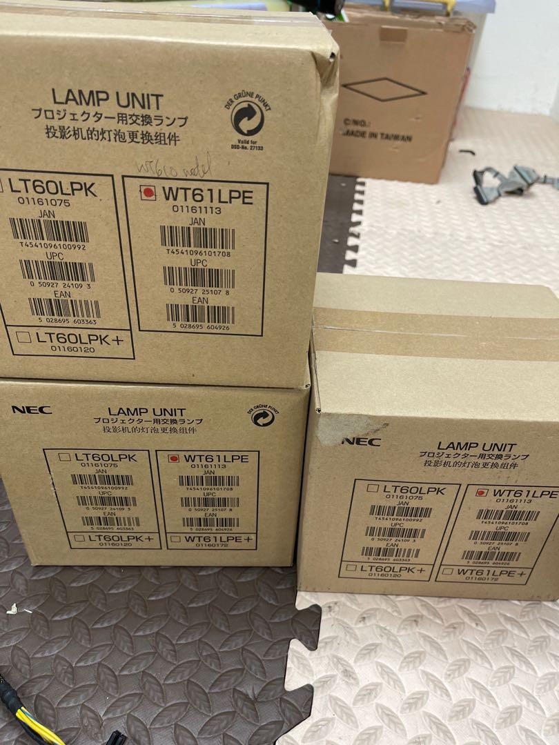 NEC Ultra Short Throw Projector WT610, TV & Home Appliances, TV ...