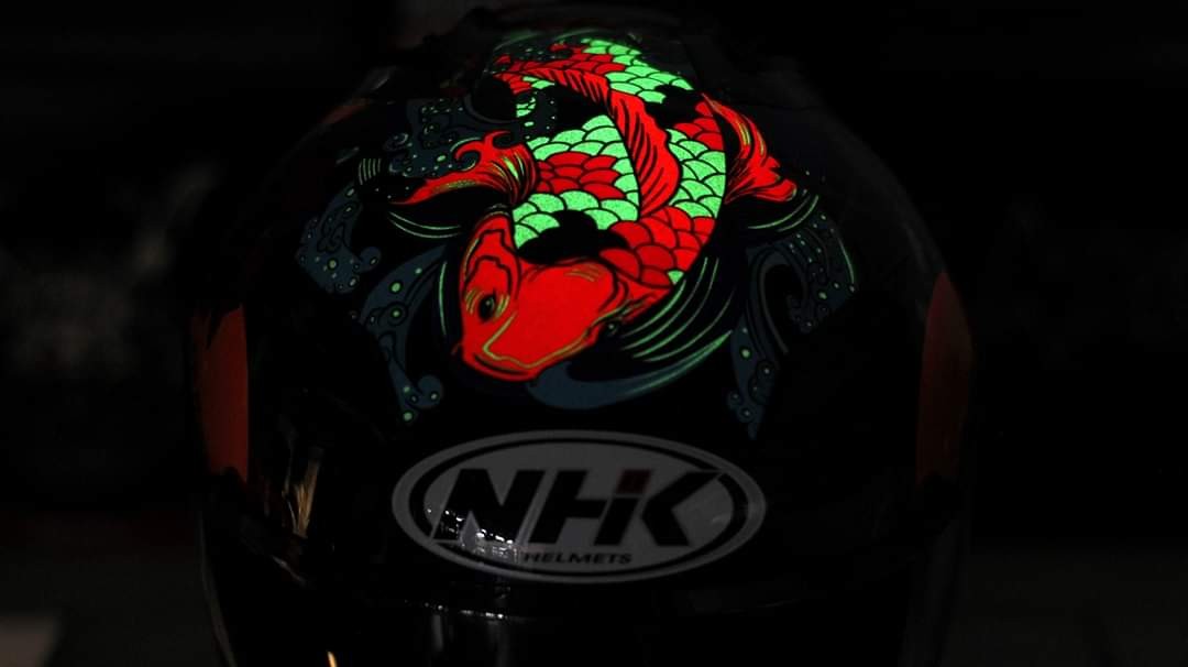 NHK Samurai 2020 Gloss, Motorcycles, Motorcycle Apparel on Carousell
