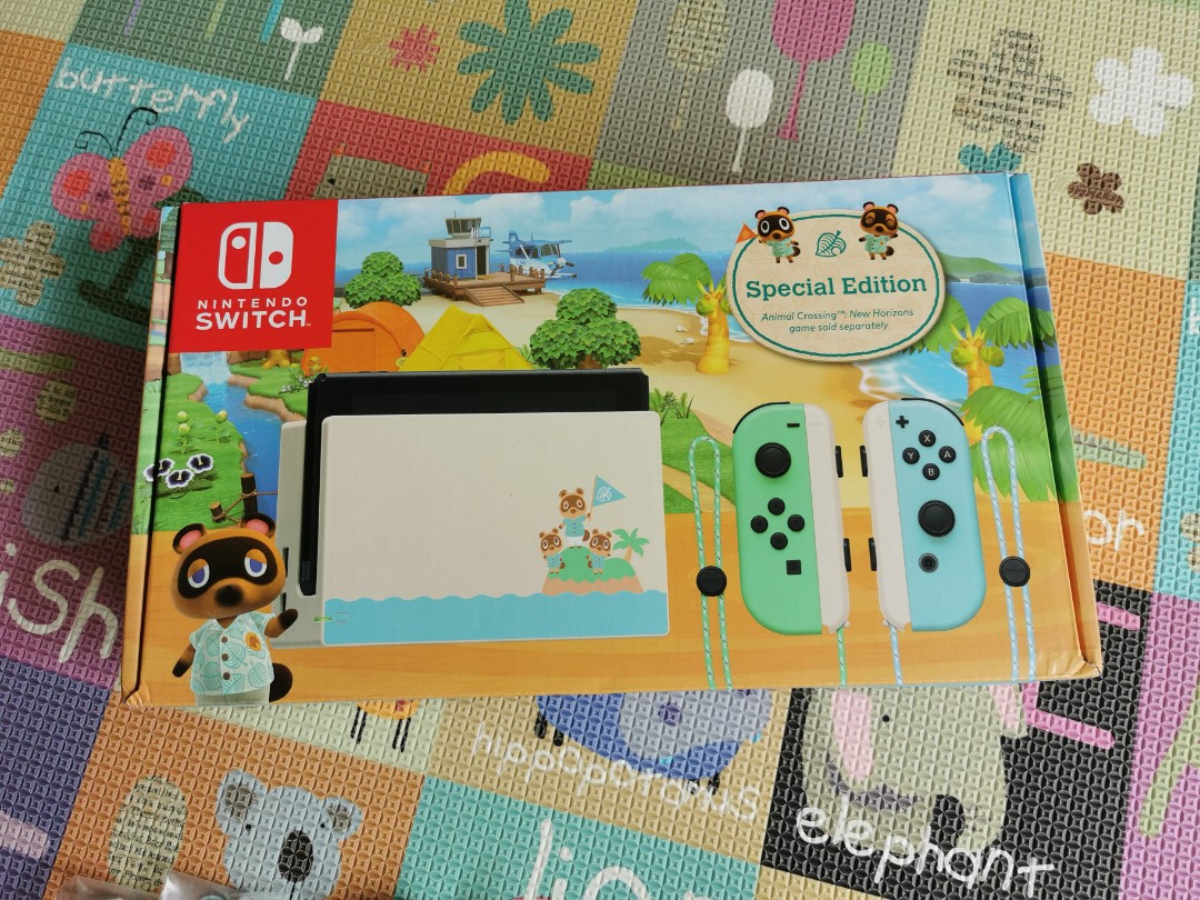 Nintendo switch console gen2 local export set animals crossing joycon ...