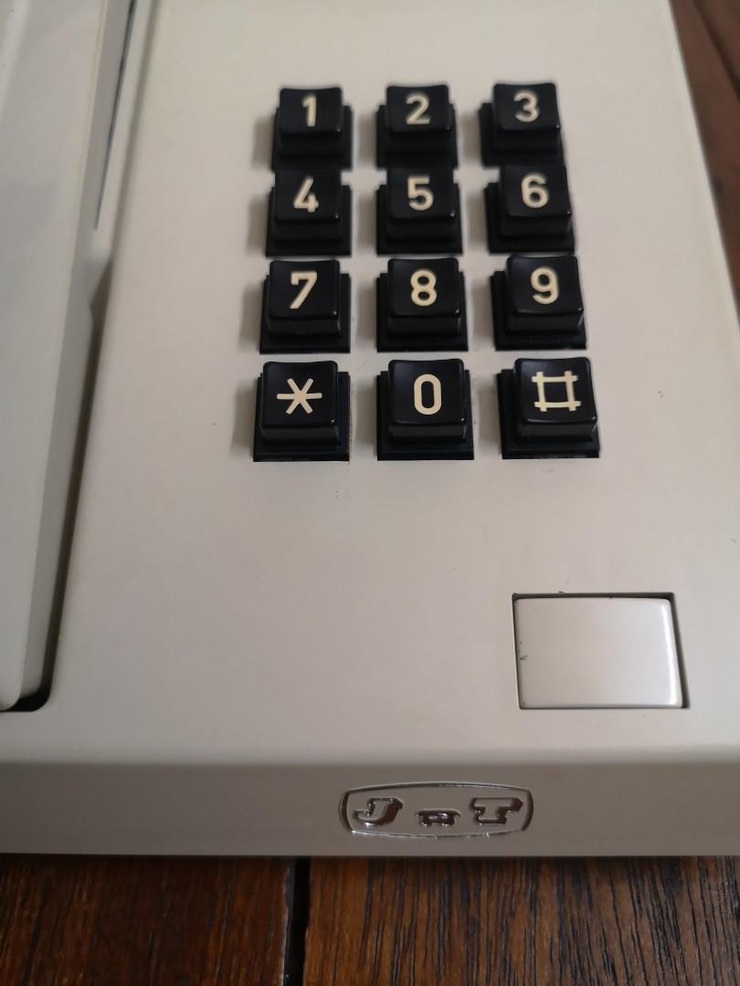 Old Antique Telephone Jabatan Telekom SKTH 1382 White Colour, Hobbies ...