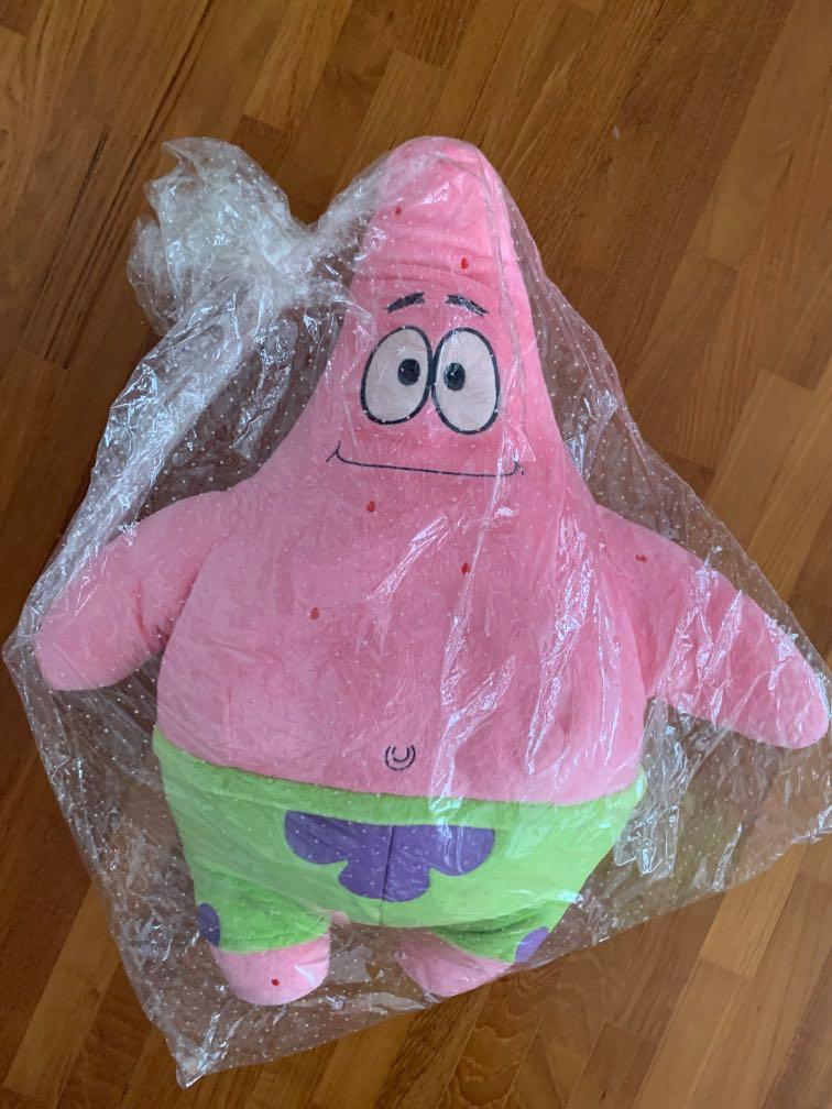 Patrick star from spongebob soft toy, Hobbies & Toys, Toys & Games on ...