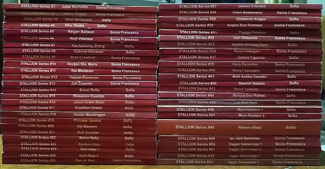 PHR Stallion Series Complete by Sofia & Sonia Francesca, Hobbies & Toys ...