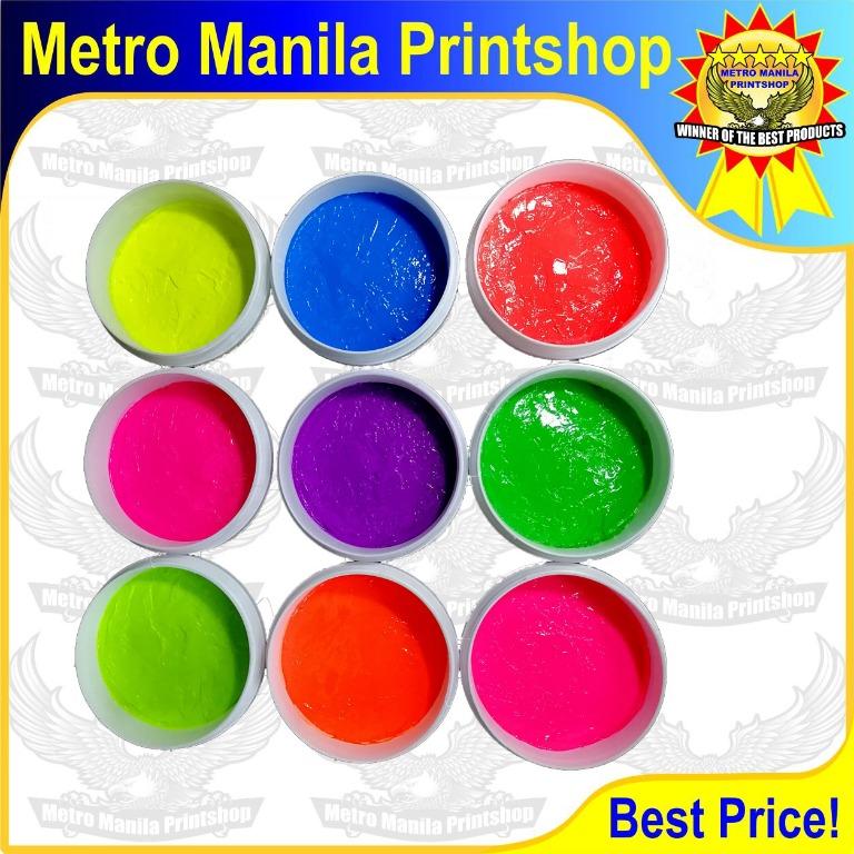 Fluorescent Color Plastisol Inks, Hobbies & Toys, Stationary & Craft ...