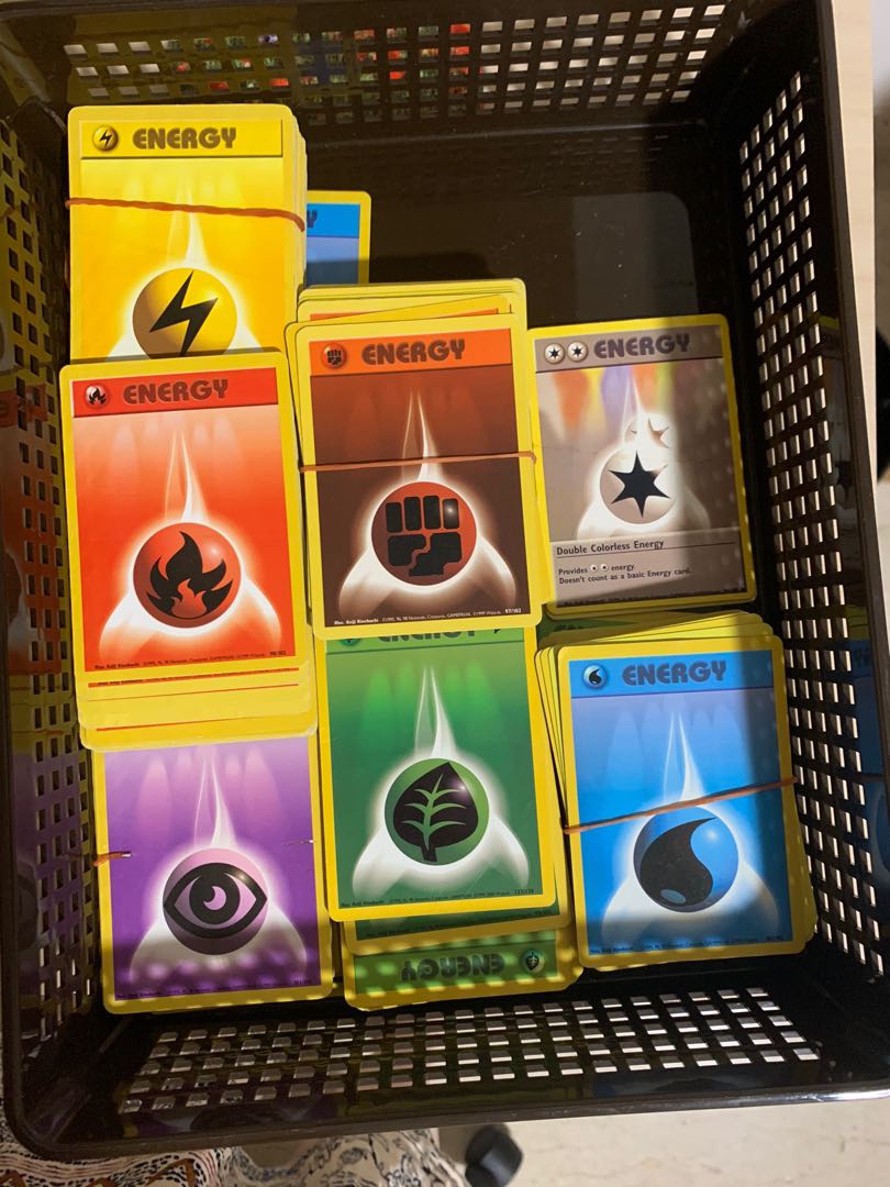 Pokemon TCG Energy cards, Hobbies & Toys, Toys & Games on Carousell