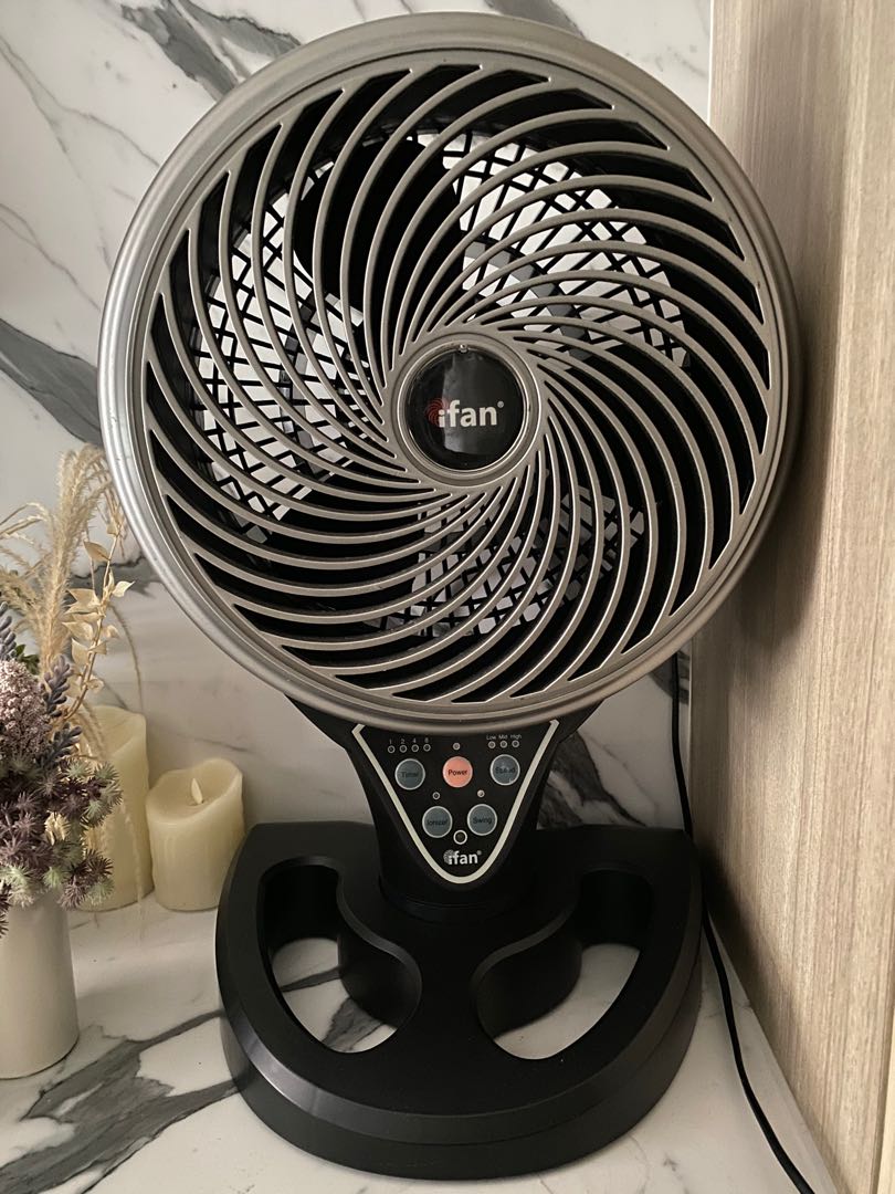 PowerPac iFan 12” Power Fan, Furniture & Home Living, Lighting & Fans ...