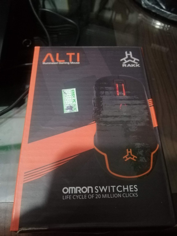 Rakk Alti Illuminated Gaming Mouse RGY + Rakk Illuminated Gaming ...