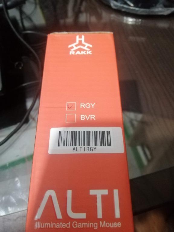 Rakk Alti Illuminated Gaming Mouse RGY + Rakk Illuminated Gaming ...