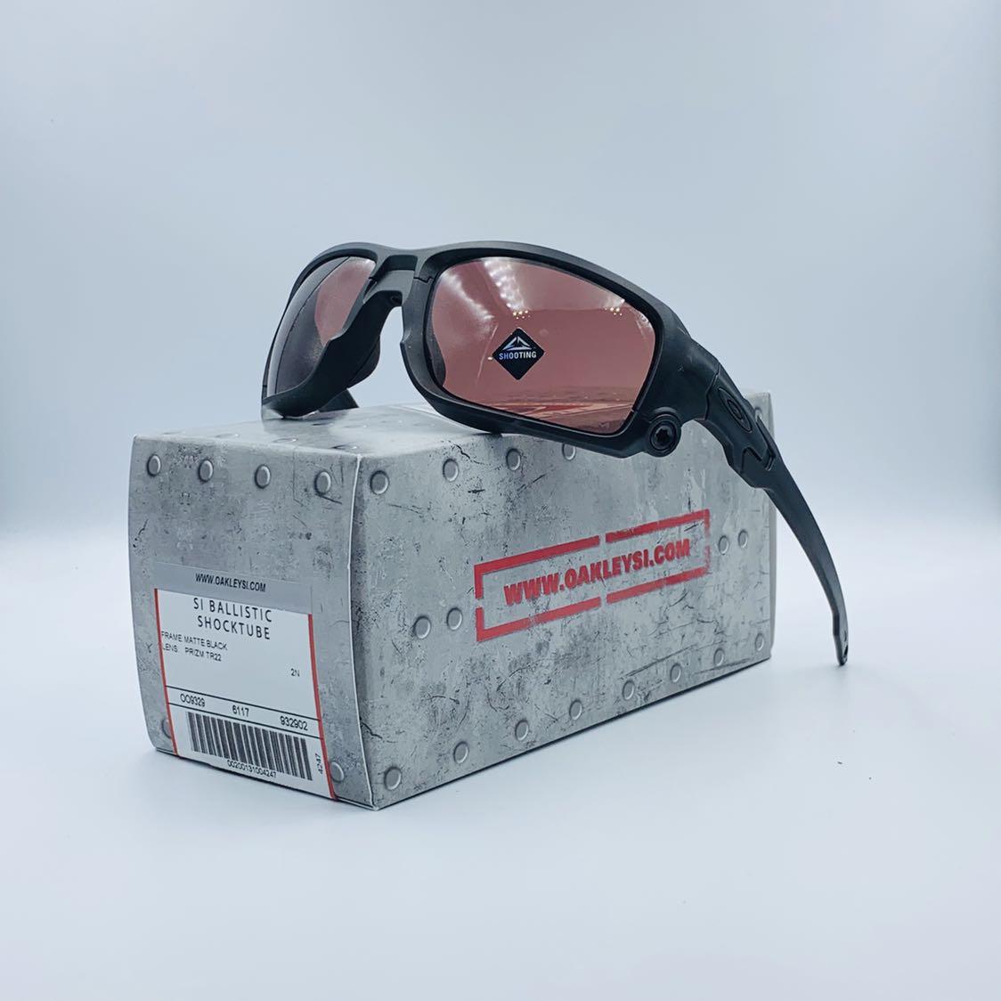 RARE Oakley SI Shocktube Matte Black Prizm Tr22, Men's Fashion, Watches ...