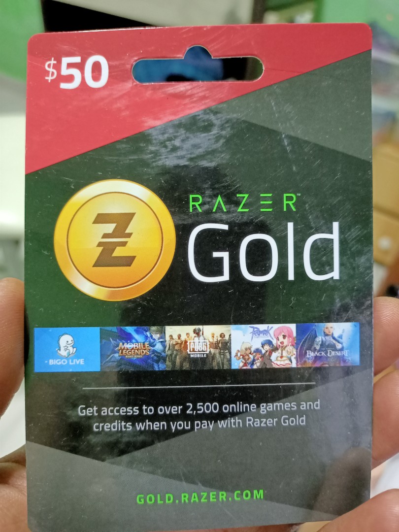 Razer Gold 50, Video Gaming, Gaming Accessories, In-Game Products on ...