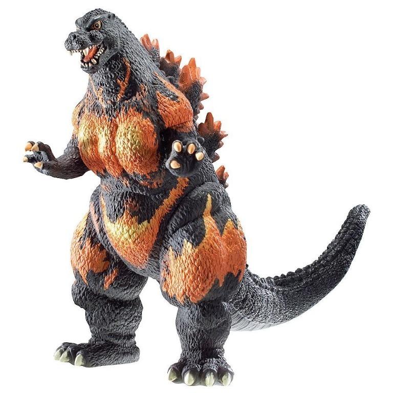 Red Burning Godzilla 12" Godzila Gojira King of The Monsters Dinosaur ...