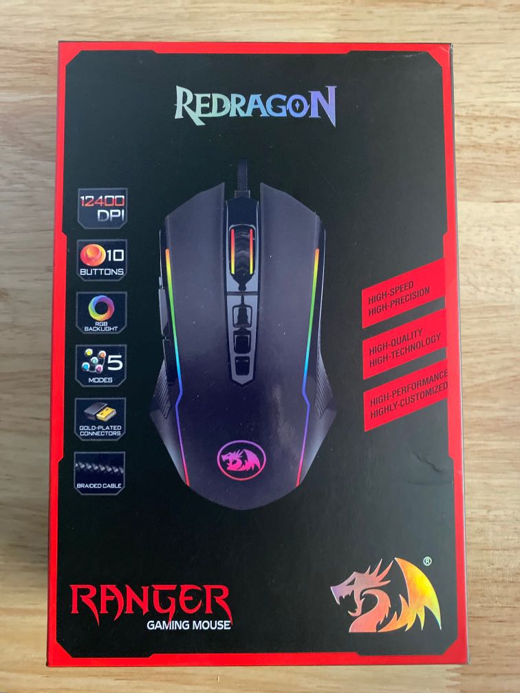 Redragon M910 Ranger Chroma Gaming Mouse, Computers & Tech, Parts ...
