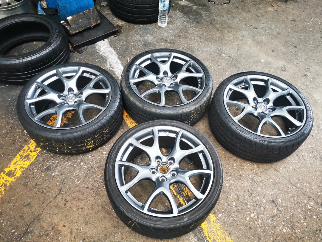 RX8 / RX-8 R3 Original 19 " Rims / Wheel Set (Refurbished), Auto ...