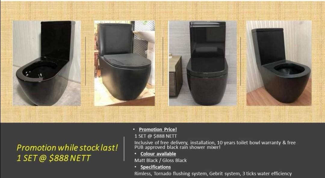SALES! TOILET AND SANITARY WARE SHOWROOM! TOILET BOWL FROM $140 ...