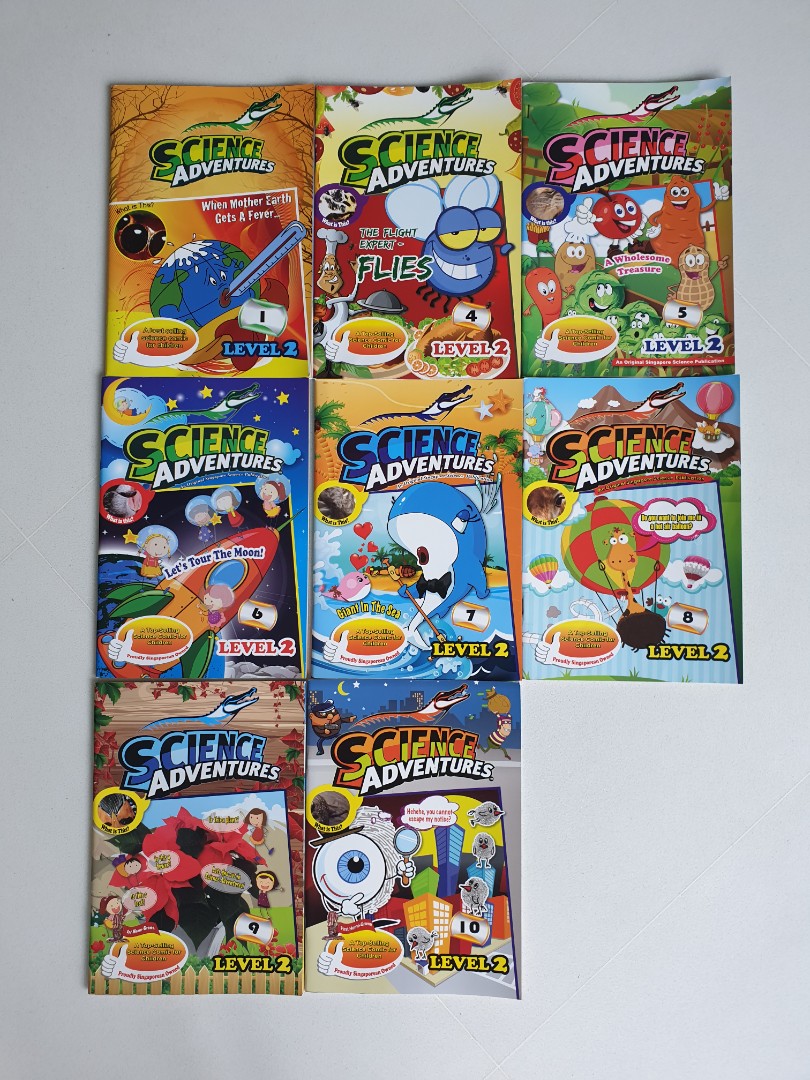 Science Adventures Level 2 Vol. 1-10, Hobbies & Toys, Books & Magazines ...