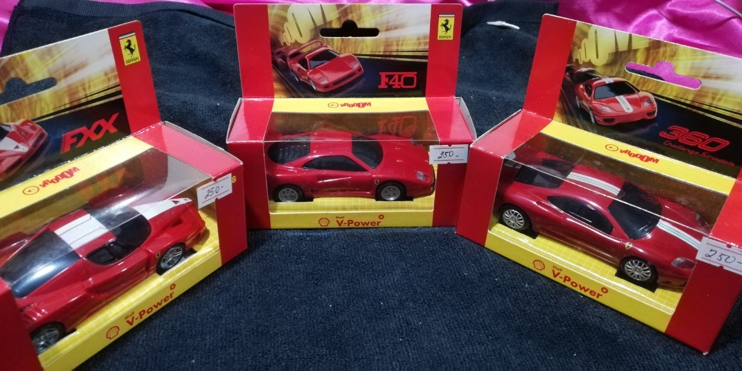 Shell Ferrari 1:38, Hobbies & Toys, Toys & Games on Carousell