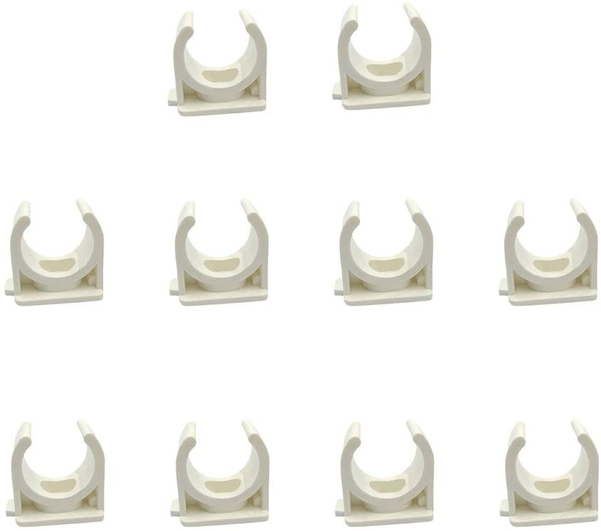 Sinmova 10PCS 20mm U Type Pipe Clamps Tubing Clips Conduit Fittings ...