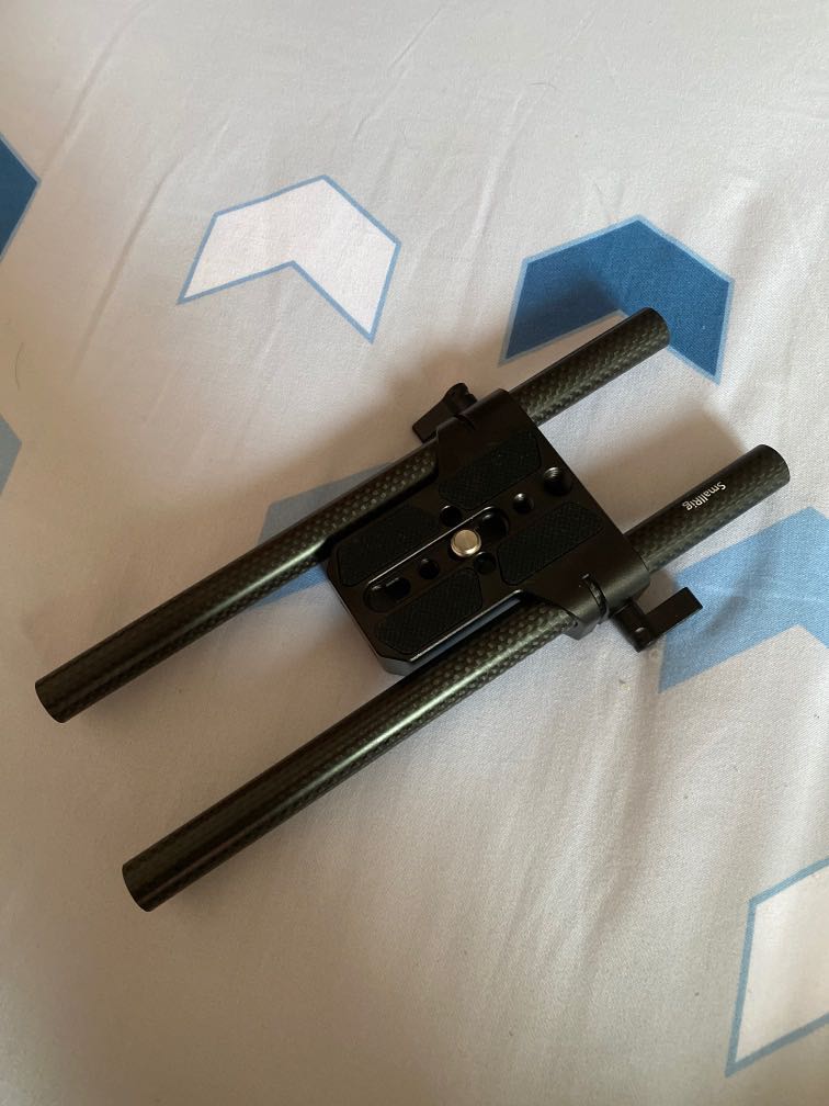 small rig base plate with rod, Mobile Phones & Gadgets, Mobile & Gadget ...