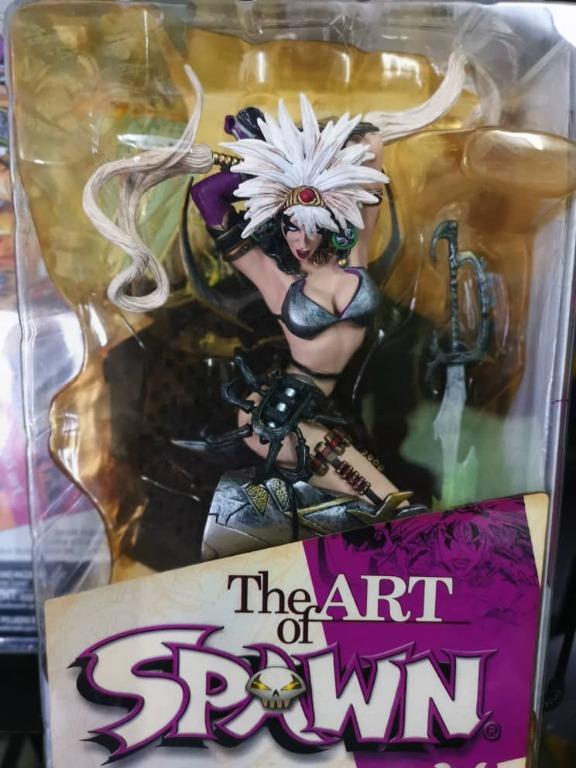 McFarlane Spawn Series 26 The Art of Spawn THE BLACK KNIGHT (DARK AGES ISSUE 1 COVER ART ...