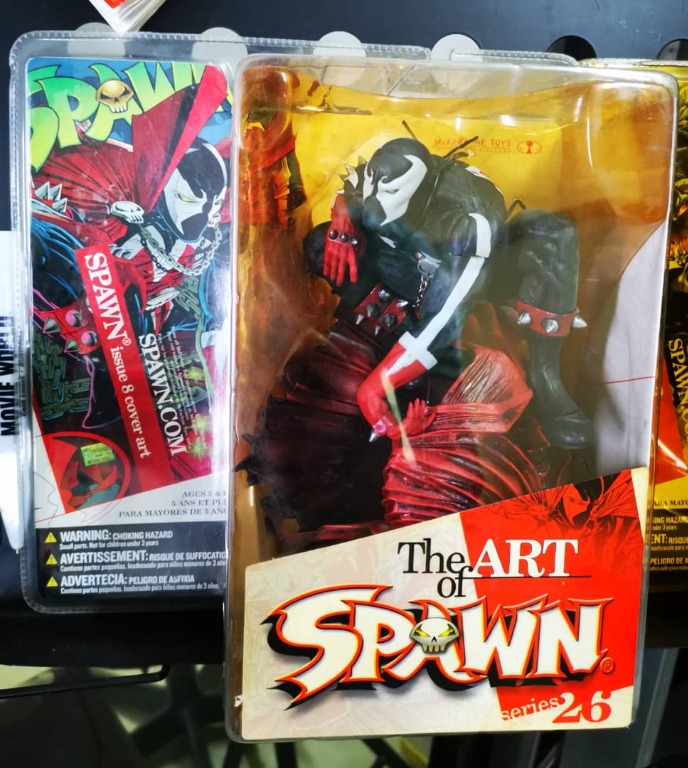 Spawn Series 26 The Art of Spawn - SPAWN Issue 8, Hobbies & Toys ...