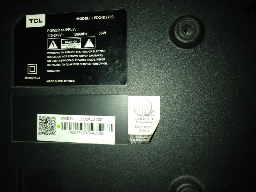 TCL 24" LCD TV/Monitor (Used with Remote), Computers & Tech, Parts ...
