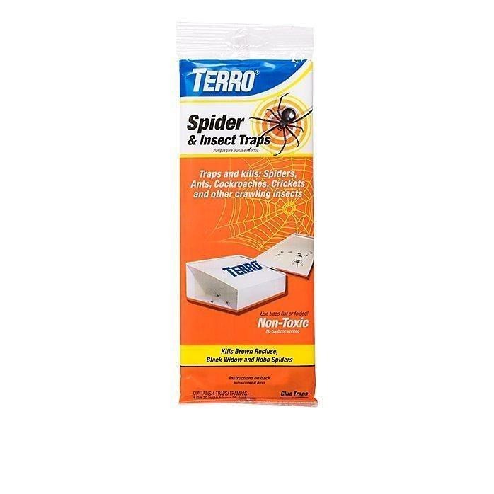 TERRO Spider & Insect Traps (4 Traps), Everything Else on Carousell