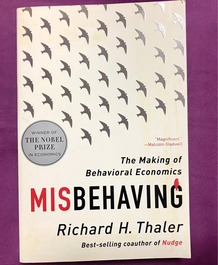 The Making Of Behavioral Economics Misbehaving By Richard H. Thaler, Hobbies & Toys, Books ...