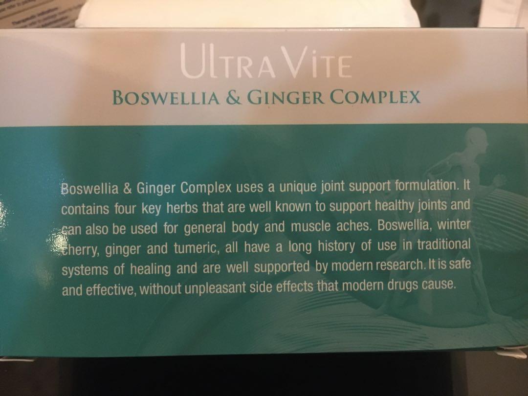Ultra Vite Boswellia & Ginger Complex, Everything Else on Carousell