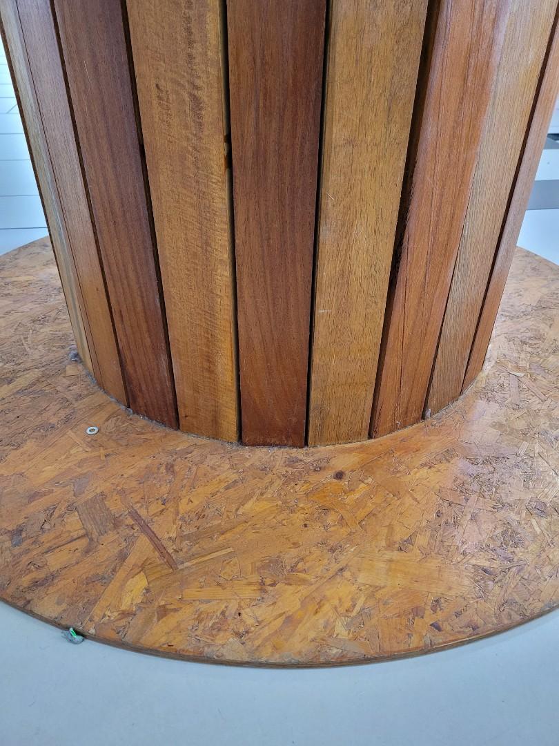 Upcycled Wooden Cable Drum Table, Furniture & Home Living, Home Decor ...
