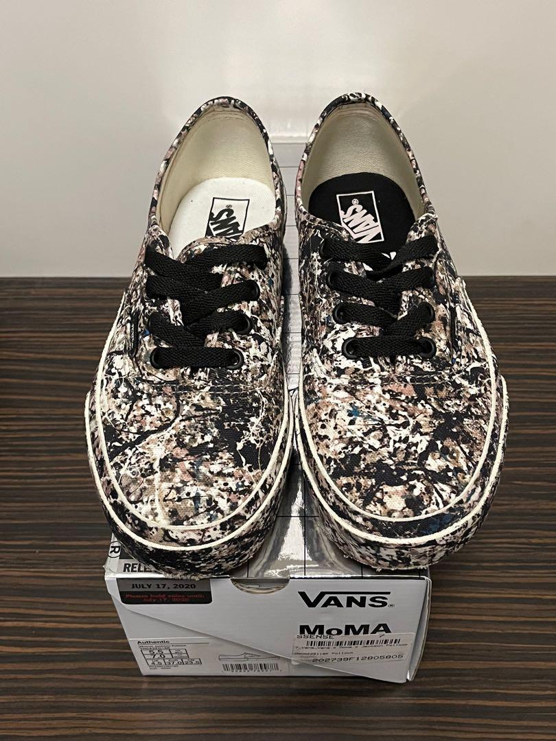 Vans MoMA Jackson Pollock Sneakers, Men's Fashion, Footwear, Sneakers ...