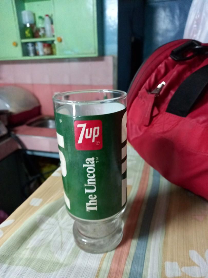 Vintage 7up glass very rare, Hobbies & Toys, Memorabilia & Collectibles ...