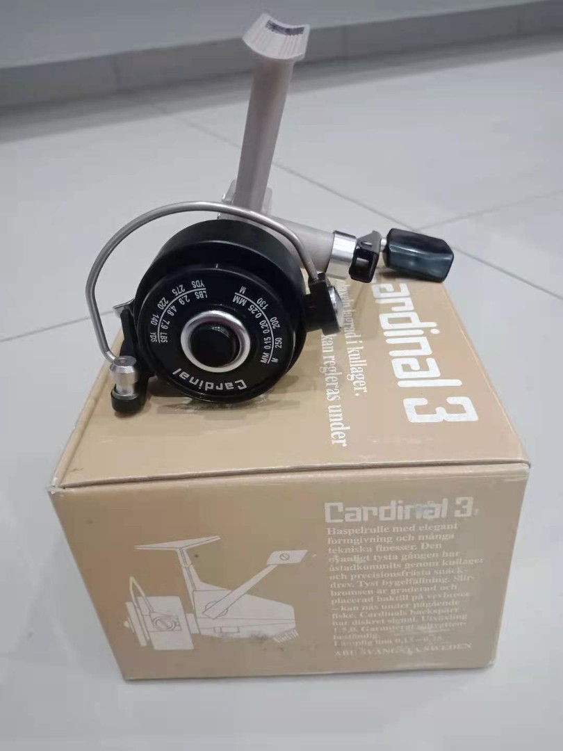 Vintage ABU Cardinal 3 spinning reel, Hobbies & Toys, Memorabilia ...