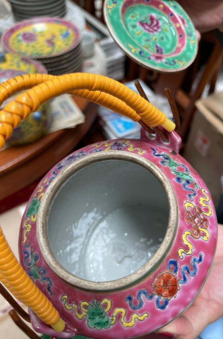 Peranakan Nyonya Tea Pot, Furniture & Home Living, Home Decor, Vases ...