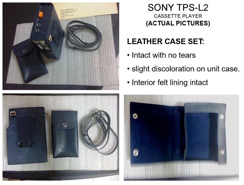 VINTAGE ORIGINAL SONY WALKMAN FIRST MODEL, Audio, Portable Music ...