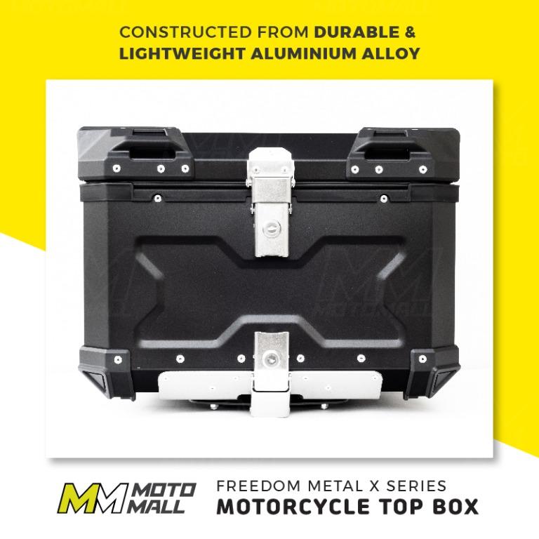 X series Motorcycle Aluminium Top box 45L / 55L / 65L Honda yamaha ...