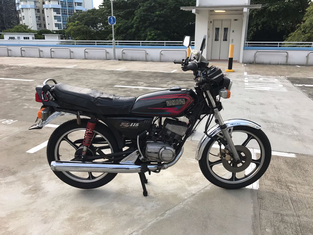 YAMAHA RX RXS 115, Motorcycles, Motorcycles for Sale, Class 2B on Carousell