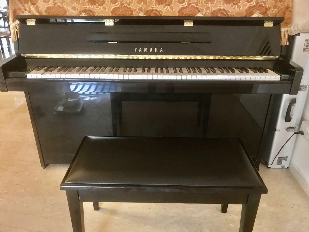 Yamaha Upright Piano M112, Hobbies & Toys, Music & Media, Musical Instruments on Carousell