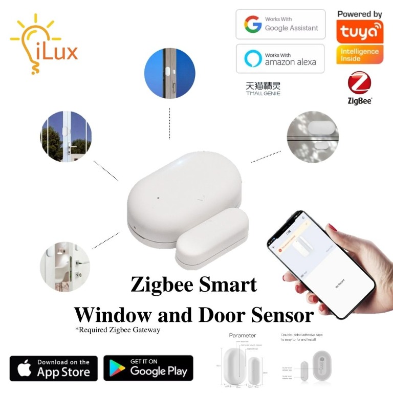 Zigbee Window / Door Sensor, Furniture & Home Living, Home Improvement ...