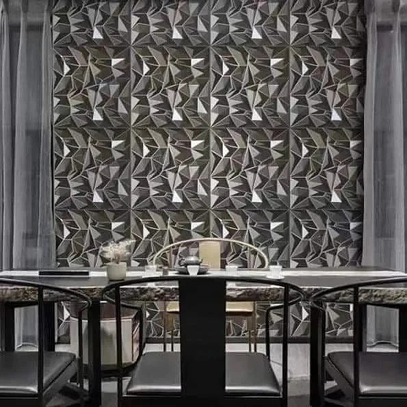 3D Embossed PVC Wall Panel, Furniture & Home Living, Home Decor, Wall ...