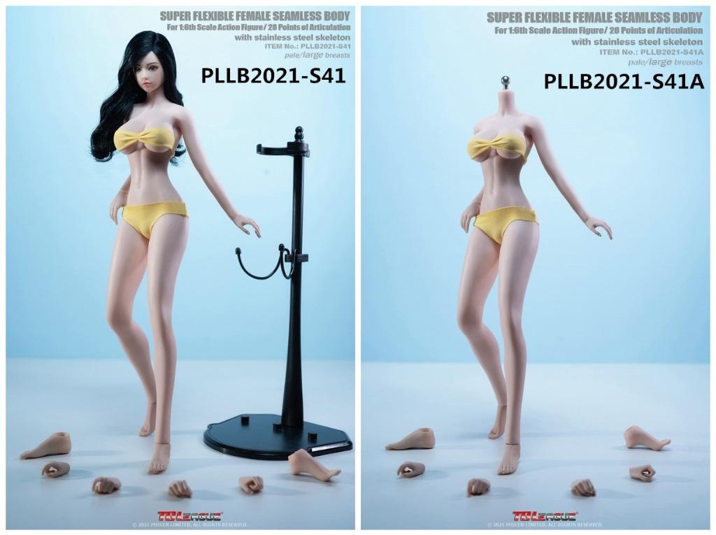 【全新現貨】1:6 TBLeague S40 S41 鋼骨 高挑型女素體 白肌膚色 Female figure body, 興趣及遊戲, 玩具 & 遊戲類 - Carousell